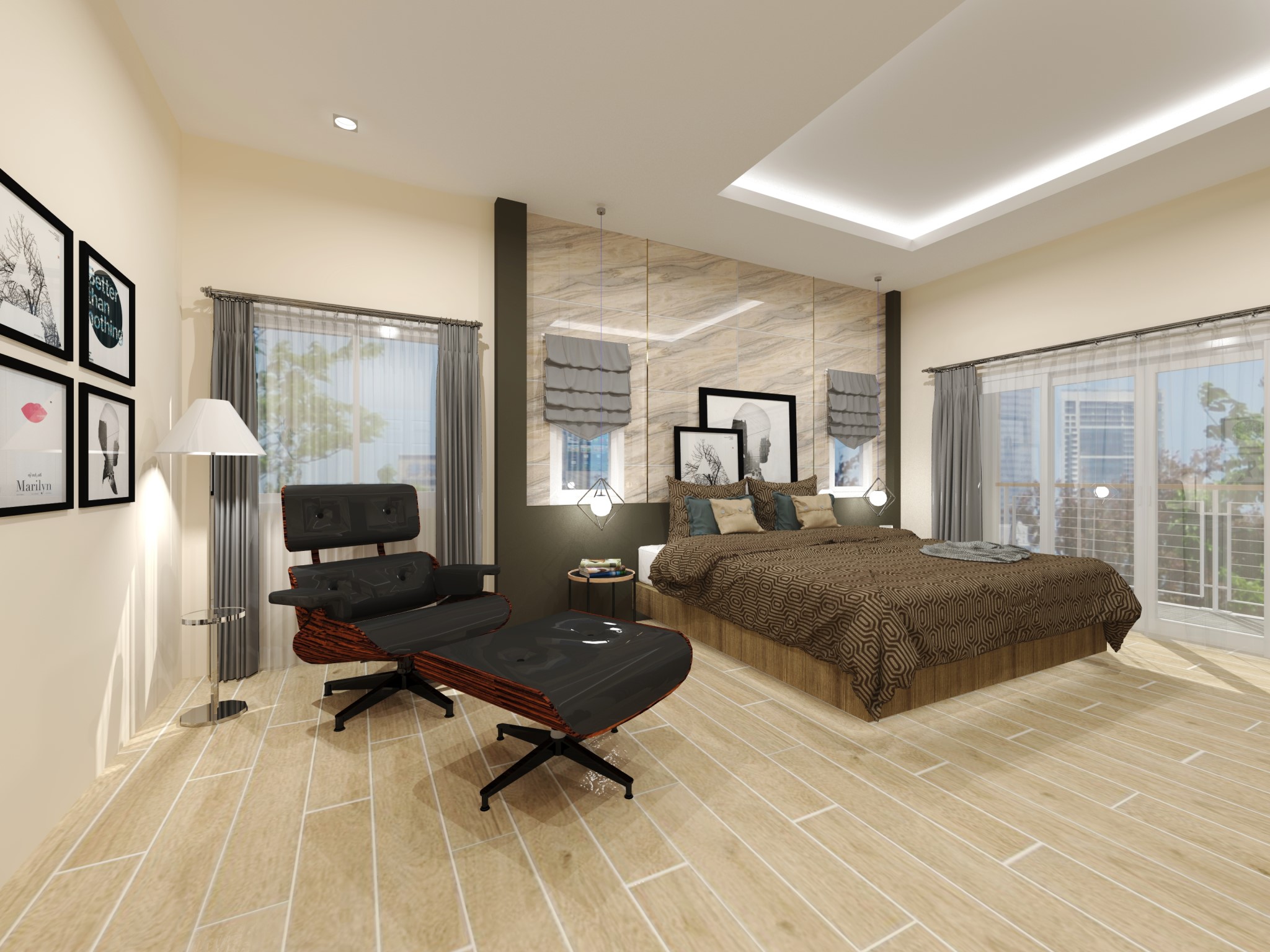Bedroom Style Modern Code 001BCMS | Homeinspire by HomePro