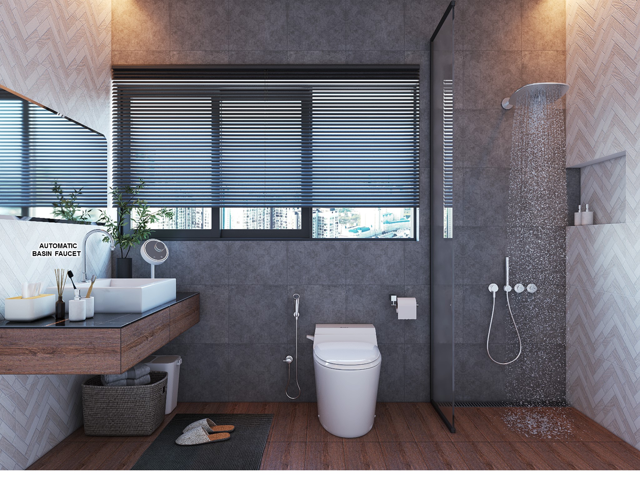 Bathroom Modern Style Code 609TDI | Homeinspire by HomePro